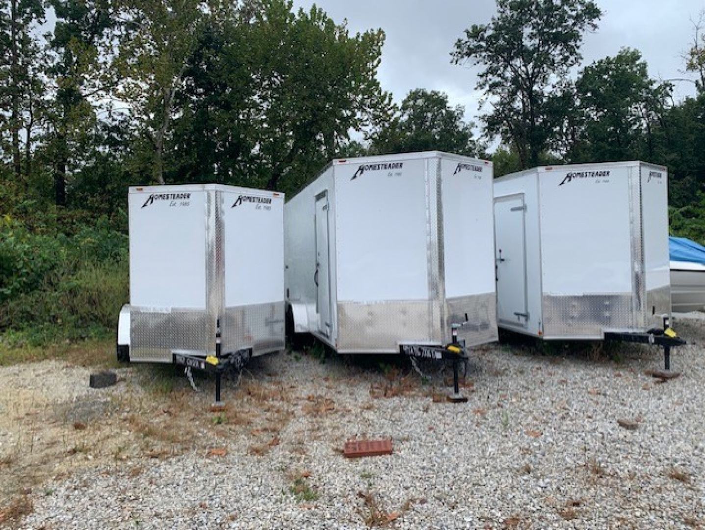 New 2026 Homesteader Trailer 7X16 TA Cargo/Enclosed Trailer, 7 ...