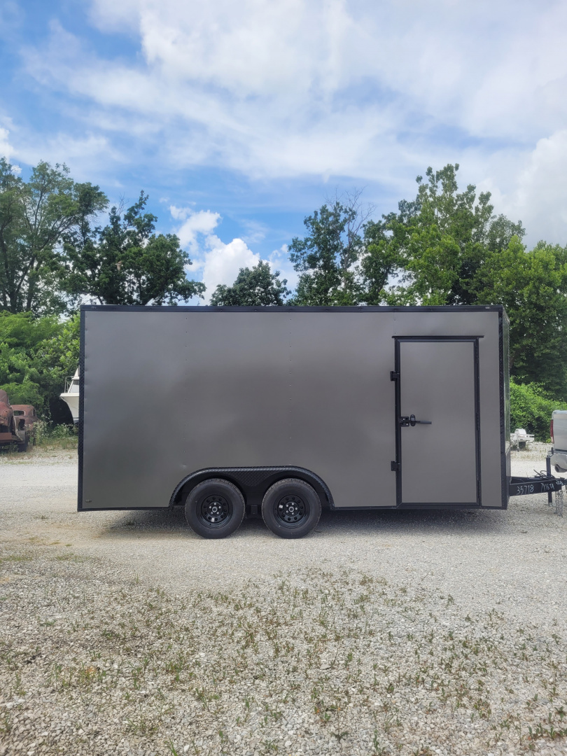 New 2025 Steel Pines 8.5x16 TA Enclosed Trailer, 7' Interior Height ...