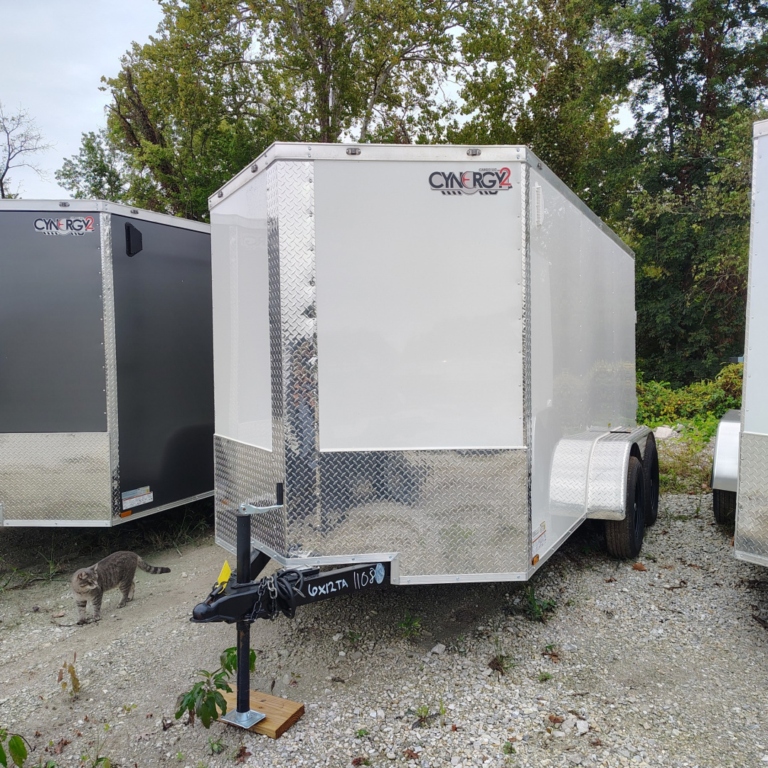 New 2025 Cynergy2 6x12 TA Cargo / Enclosed Trailer, 6'5" interior ...