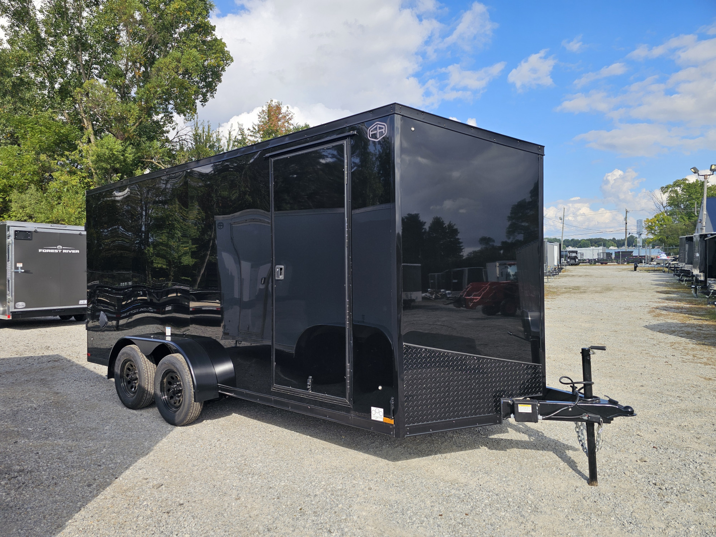 New 2026 US Cargo 7X16 TANDEM AXLE 6'6 TALL RAMP DOOR 080 POLYCORE ...
