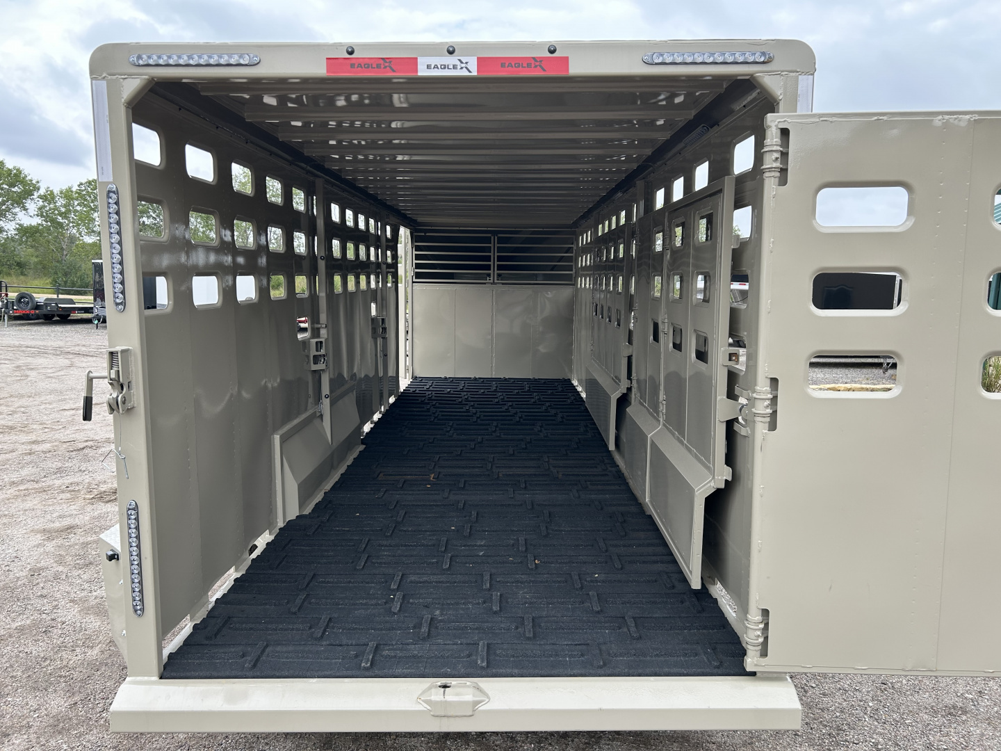 New 2026 Eagle X Livestock Trailer 7X24 for sale in Hutchinson, KS