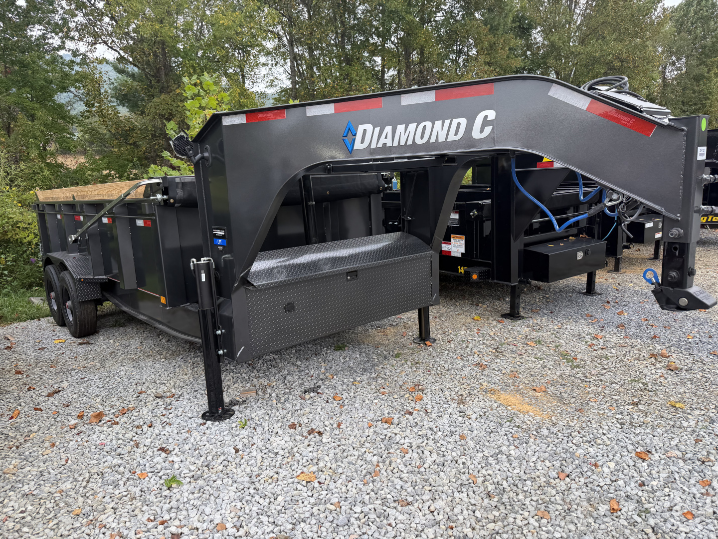 New 2026 Diamond C LPT210 GOOSENECK DUMP TRAILER PACESETTER EDITION ...