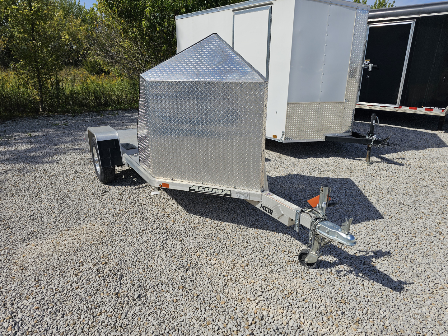 Used 2018 Aluma MC10 Motorcycle Trailer
