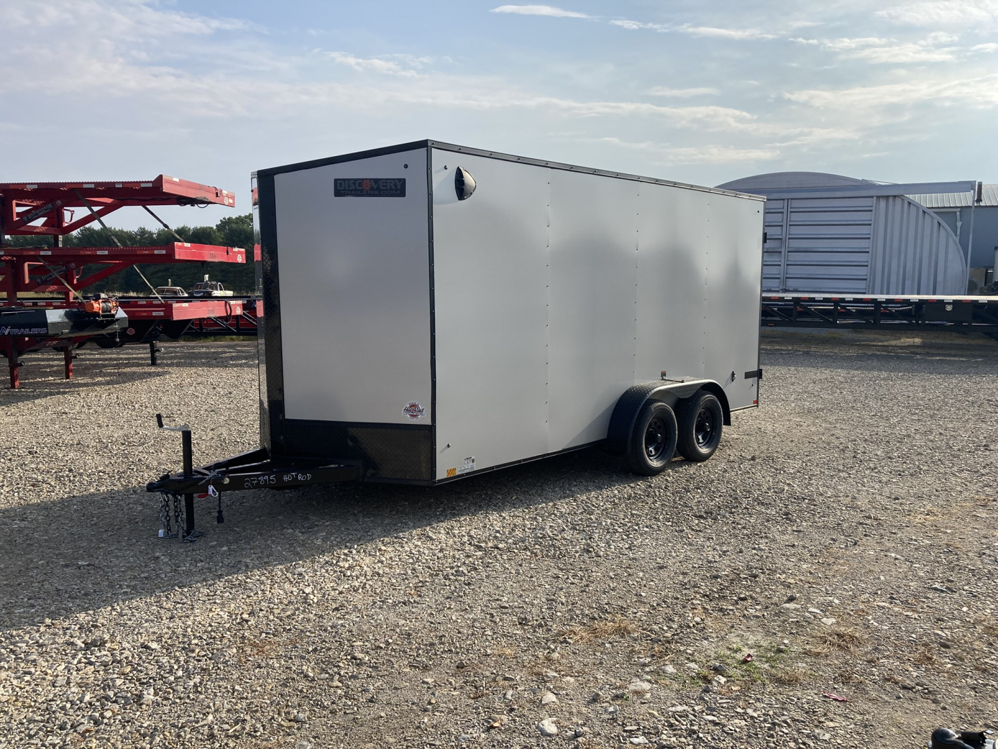 New 2026 Discovery 7x16 Cargo Trailer - Rear Double Doors