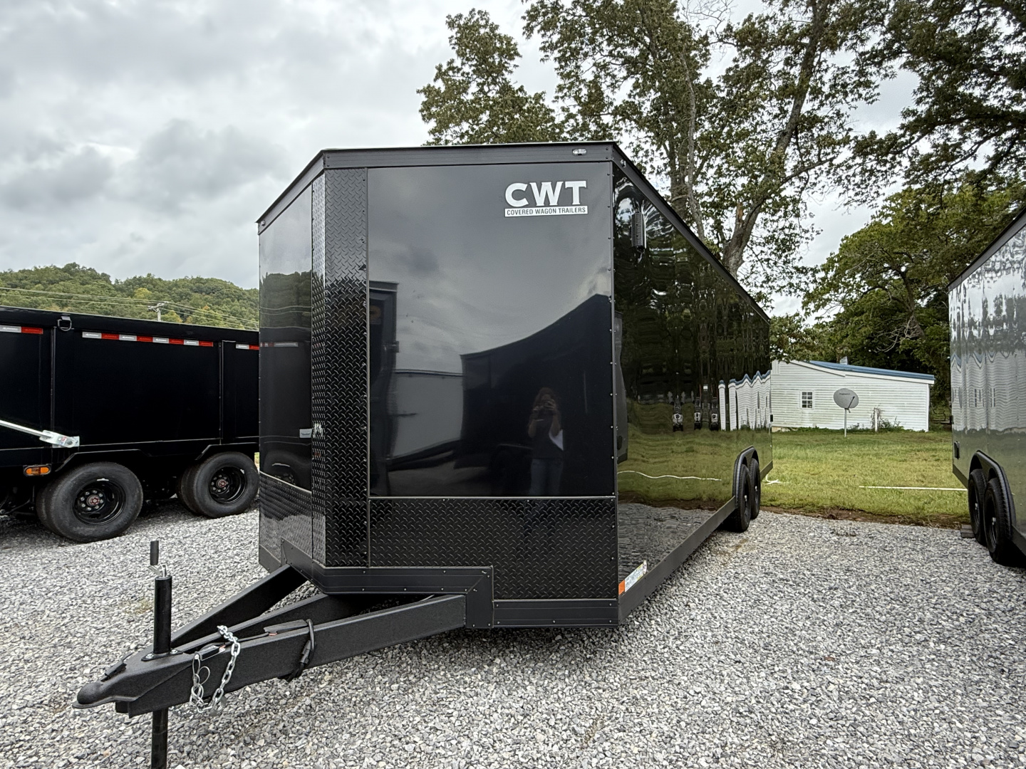 New 2026 Covered Wagon Trailers 8.5X24 TA3 B/O 7' POLY Cargo / Enclosed ...