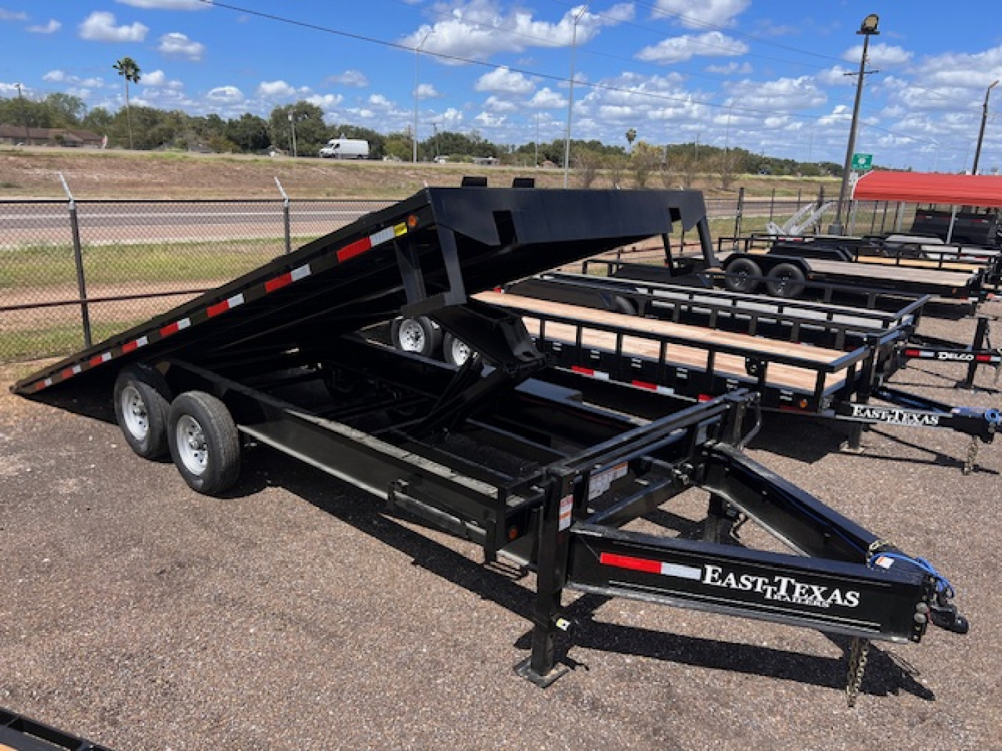New 2026 East Texas Trailers 102x22ft Tilt Flatbed Trailer for sale in ...