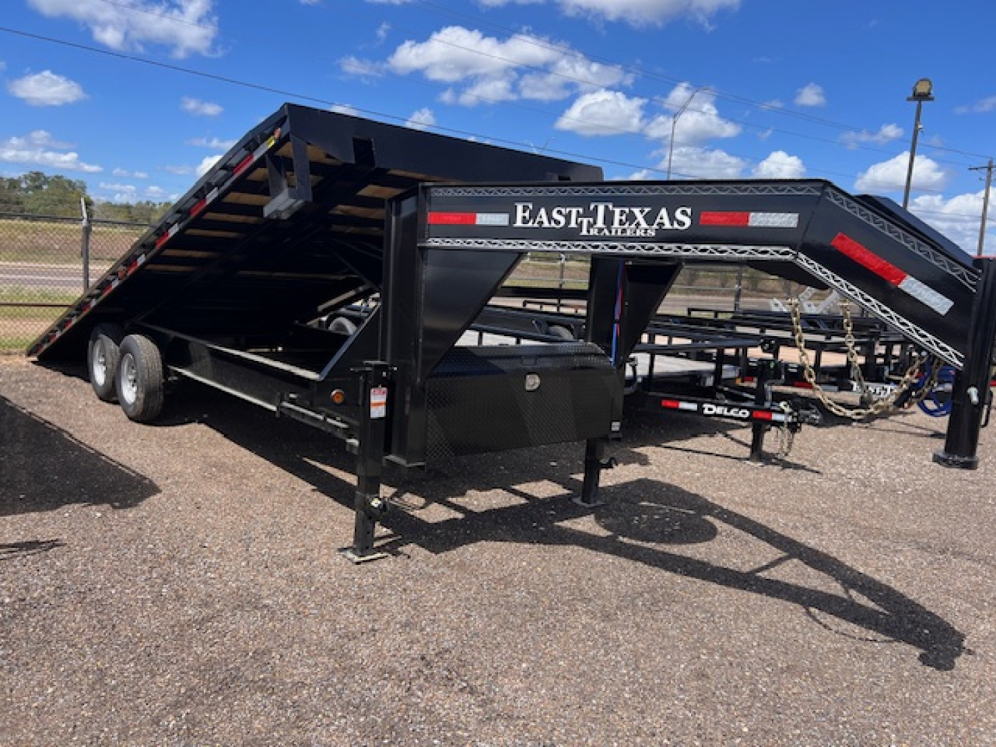 New 2026 East Texas Trailers 102x24ft Gooseneck Tilt Flatbed Trailer ...