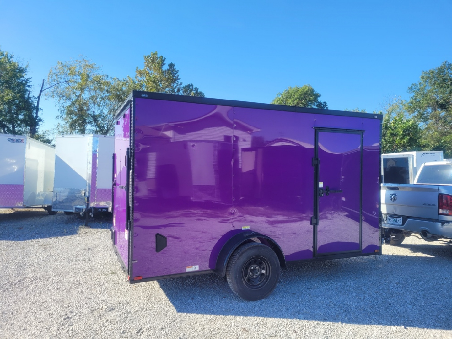 New 2026 Quality Cargo 6x12 SA Cargo / Enclosed Trailer, 6'6" interior ...