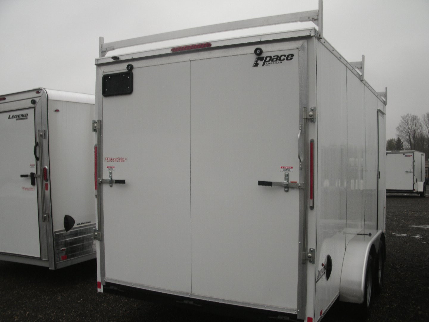 New 2026 Pace American 7 x 16 Journey SE Flat Top Sloped V-Nose ...
