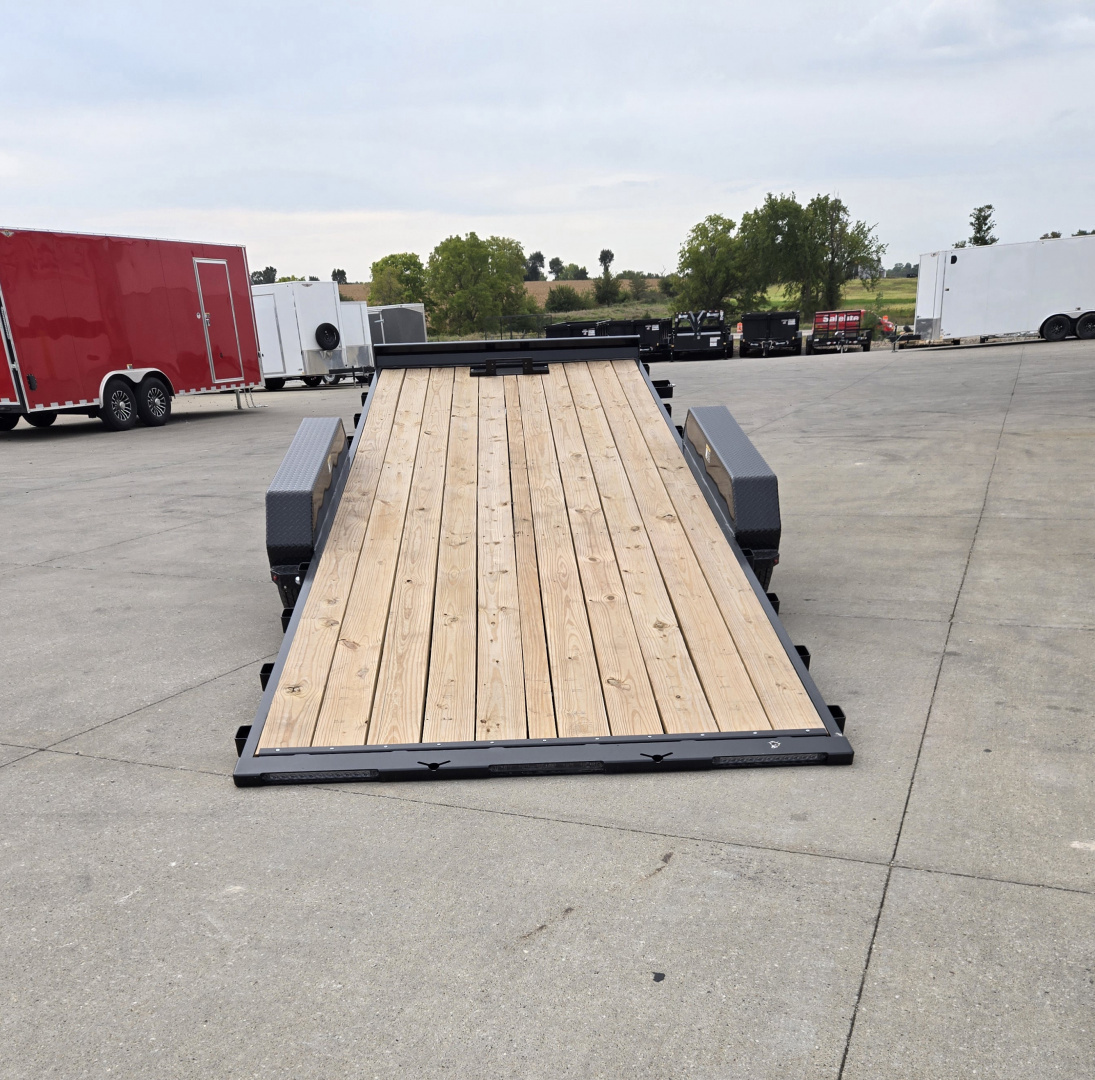 New 2026 H&H Black 82"x20' 10k Electric Tilt Speed Loader Car Hauler ...