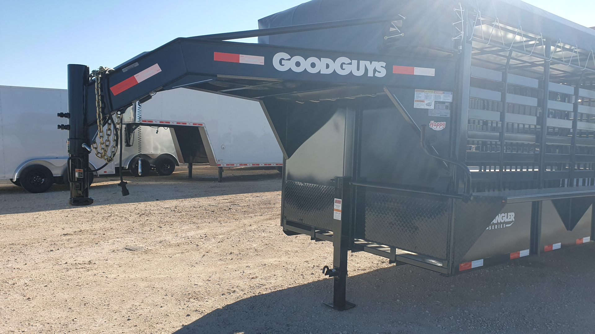 New 2026 Good Guys 6'8"x20' GN Bar Top Livestock Trailer - Wrangler for ...