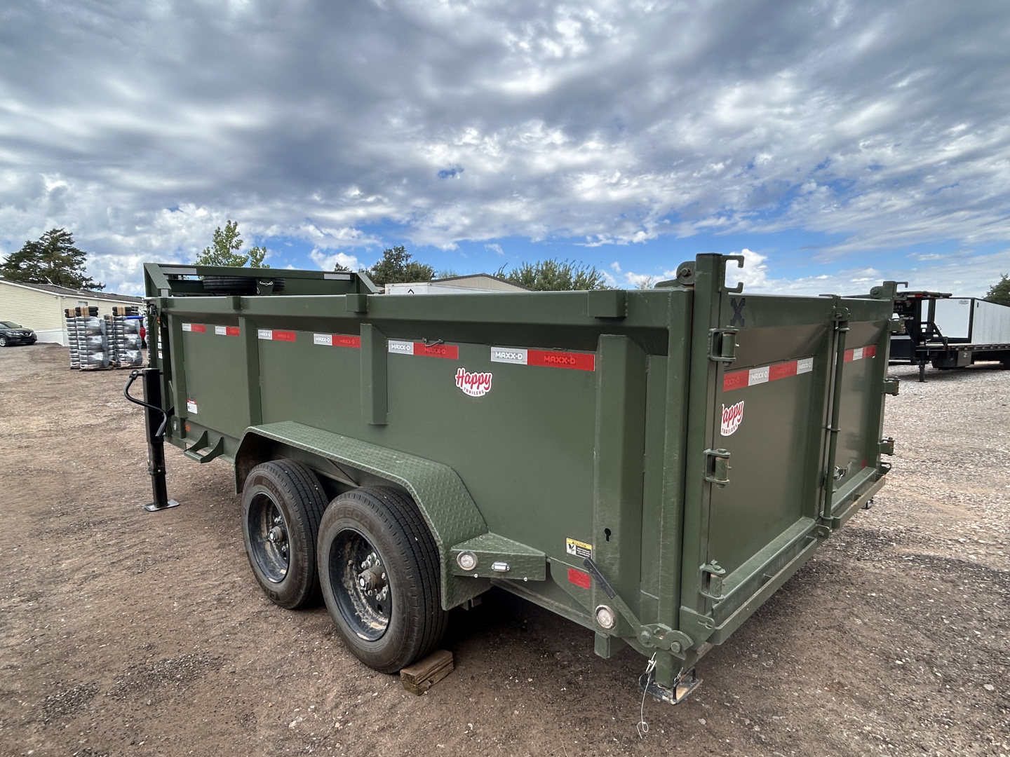 Used 2025 Maxey Trailers 83x14 Tandem Axle-Gooseneck Dump Trailer for ...
