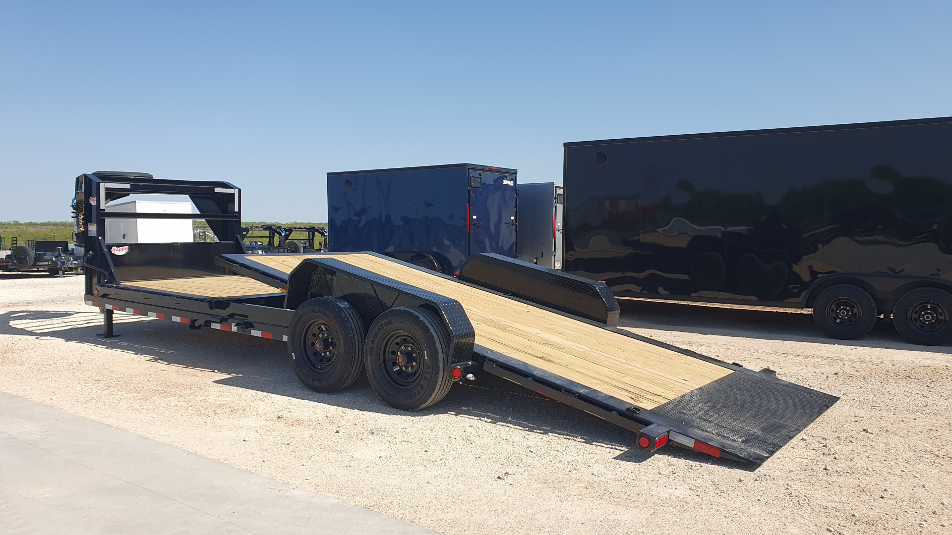 New 2026 PJ 82"x24' Gooseneck HD Equipment Tilt Trailer – TJ