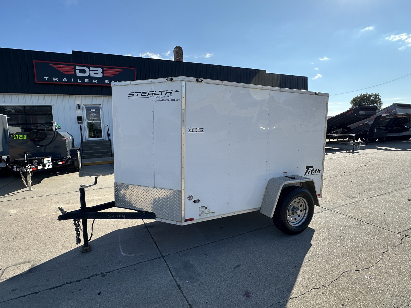 Used 2017 Stealth Trailers TITAN 4X8 Cargo / Enclosed Trailer for sale ...