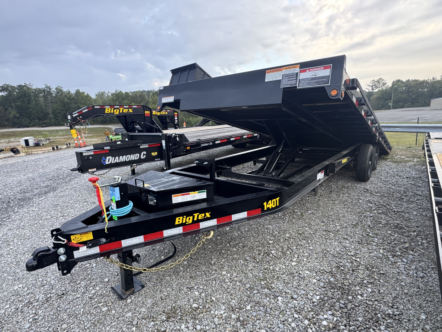 New 2026 Big Tex 14OT DECK OVER TILT TRAILER 102”X24 14K G,V,W,R, for ...