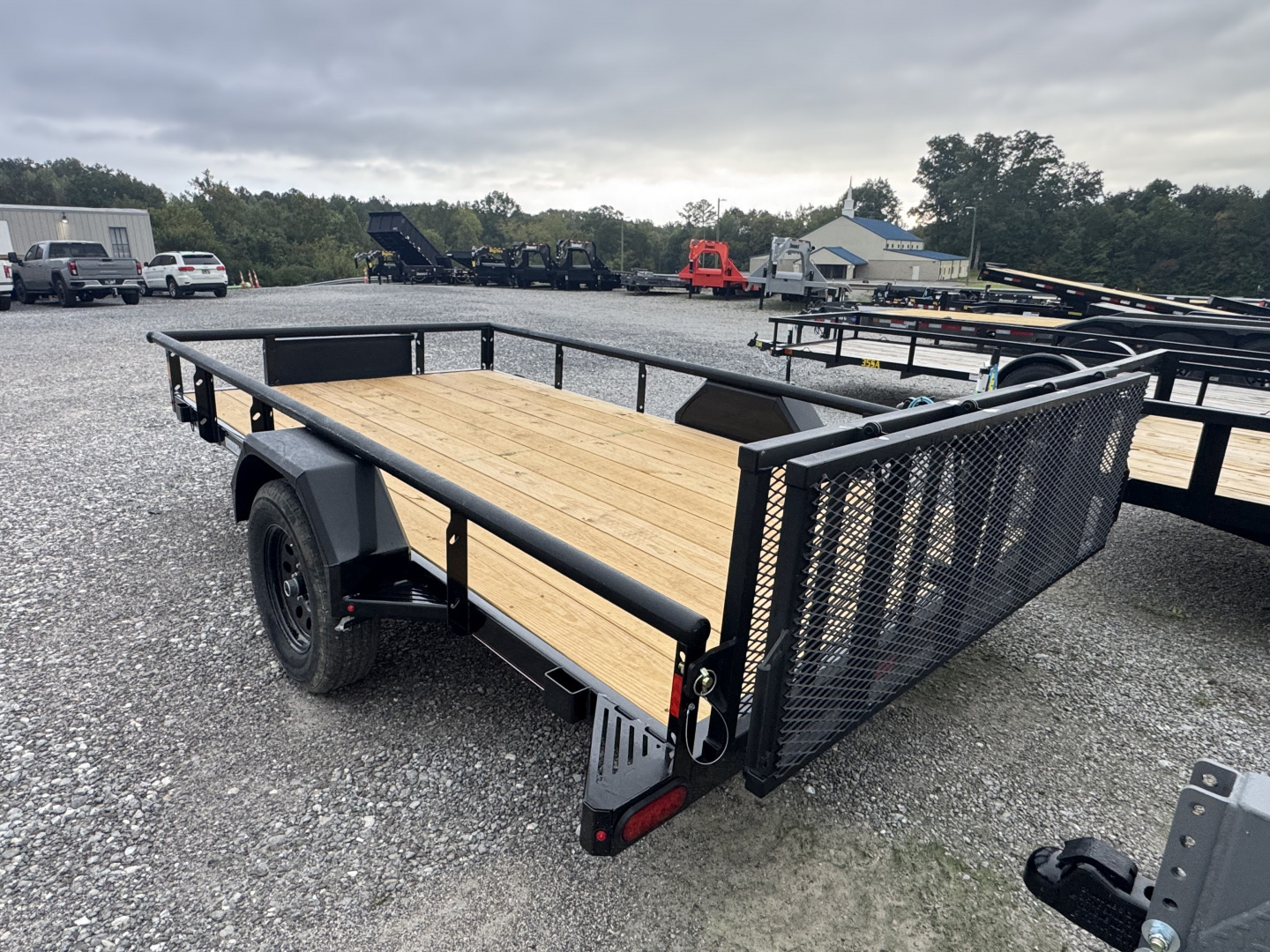 New 2026 Diamond C Trailers PSA135 Utility Trailer 6’5”X12’ BI FOLD ...