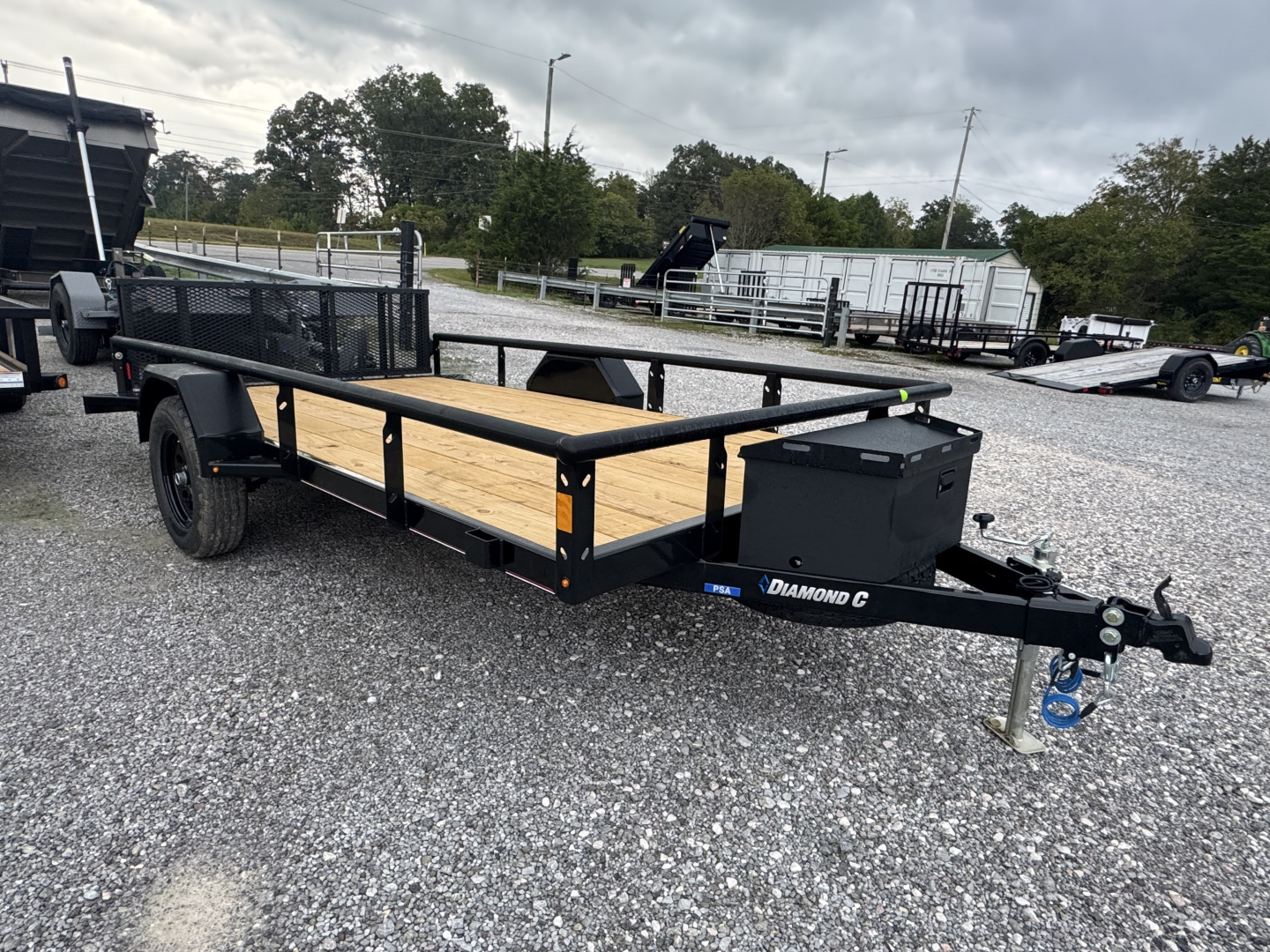 New 2026 Diamond C Trailers PSA135 Utility Trailer 6’5”X12’ BI FOLD ...