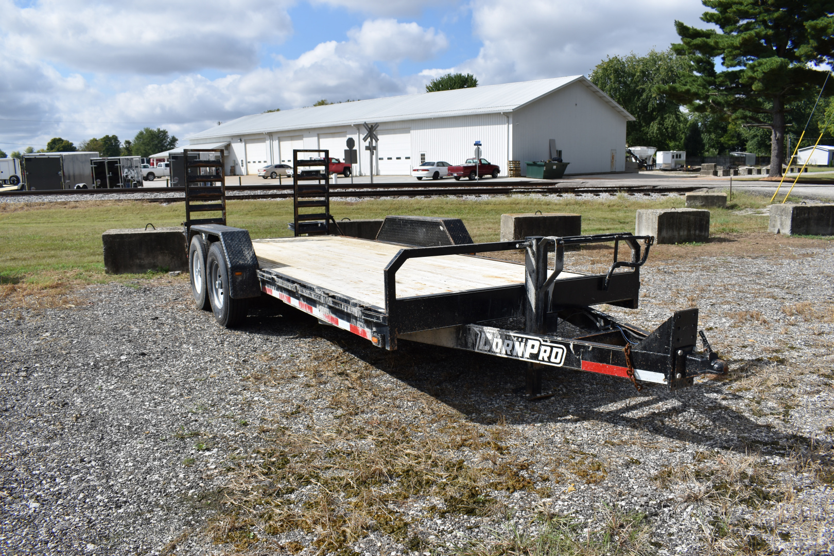 Used 2022 CornPro UT-18 H Equipment Trailer for sale in Elnora, IN