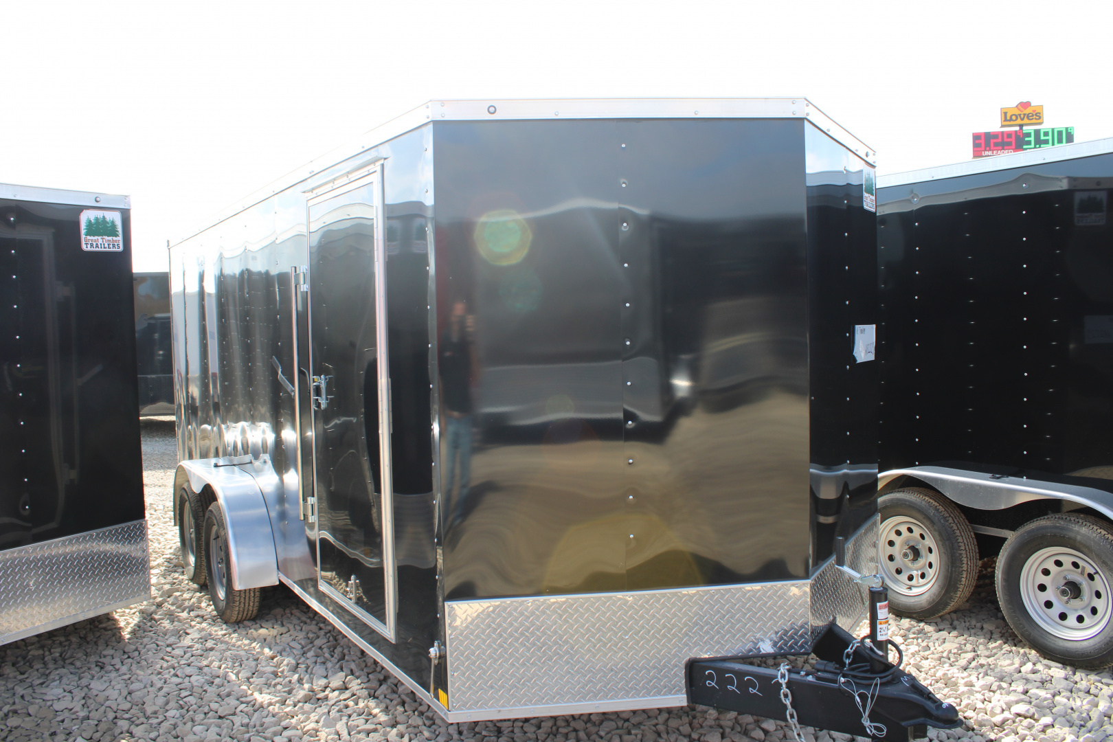 New 2025 RC Trailers 7X16 R RGT Cargo / Enclosed Trailer