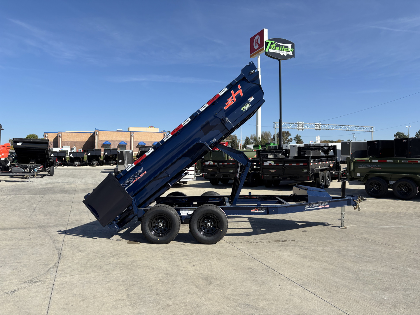New NEW 2026 Horizon 12’x77”X24” HZ6 Dump Trailer 2-5200 lb axles = 10K ...