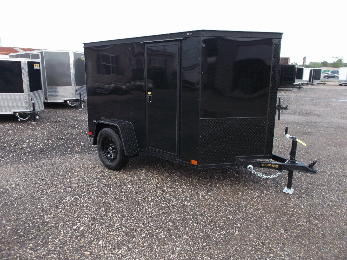 New 2026 Covered Wagon Trailers 5x8 Cargo Trailer / Enclosed Trailer ...