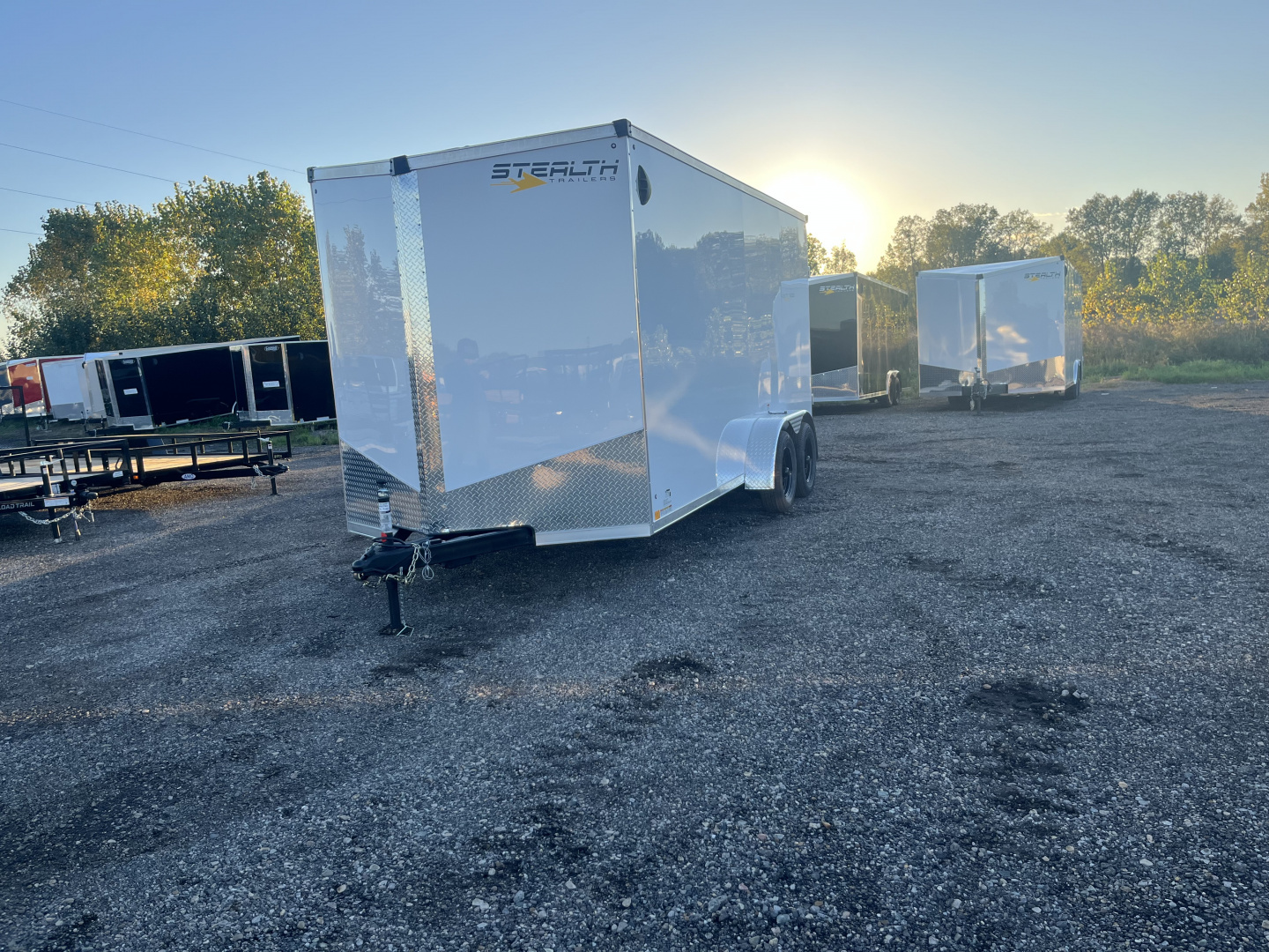 New 2026 Stealth Trailers 7x16 Titan w/7ft Int Ht & Ramp Door Cargo ...