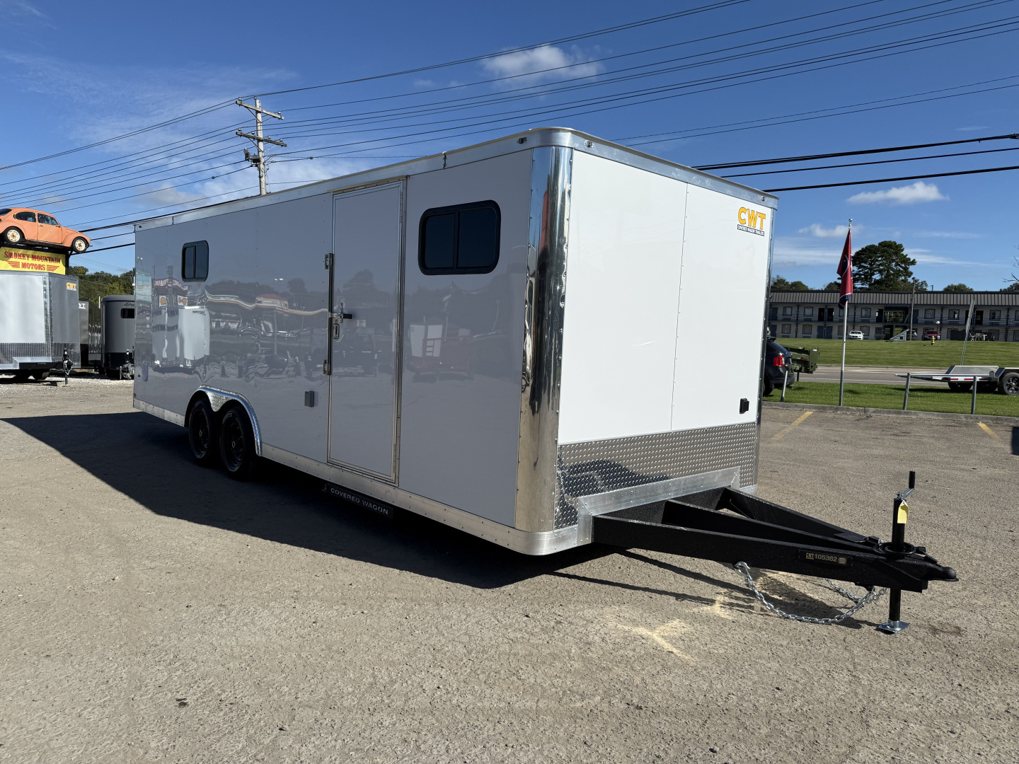 New 2026 Covered Wagon Trailers 8.5X24 OFFICE TRAILER/AC Cargo ...