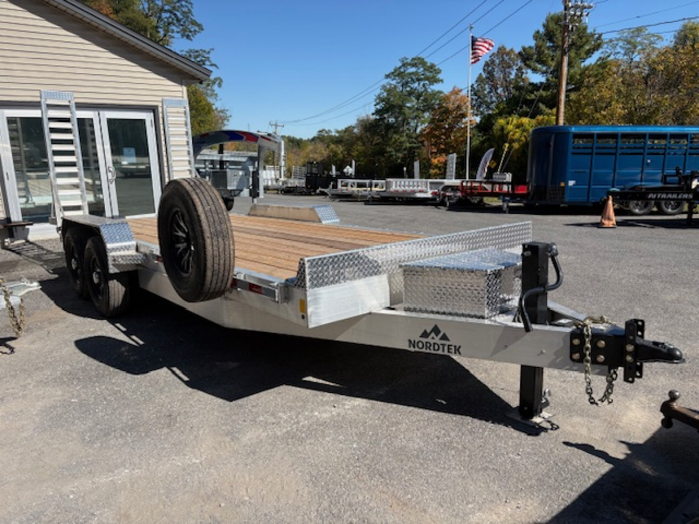 New 2026 Nordtek EQ 82" X 20'-14K GVW Equipment Trailer for sale in Keesville, NY