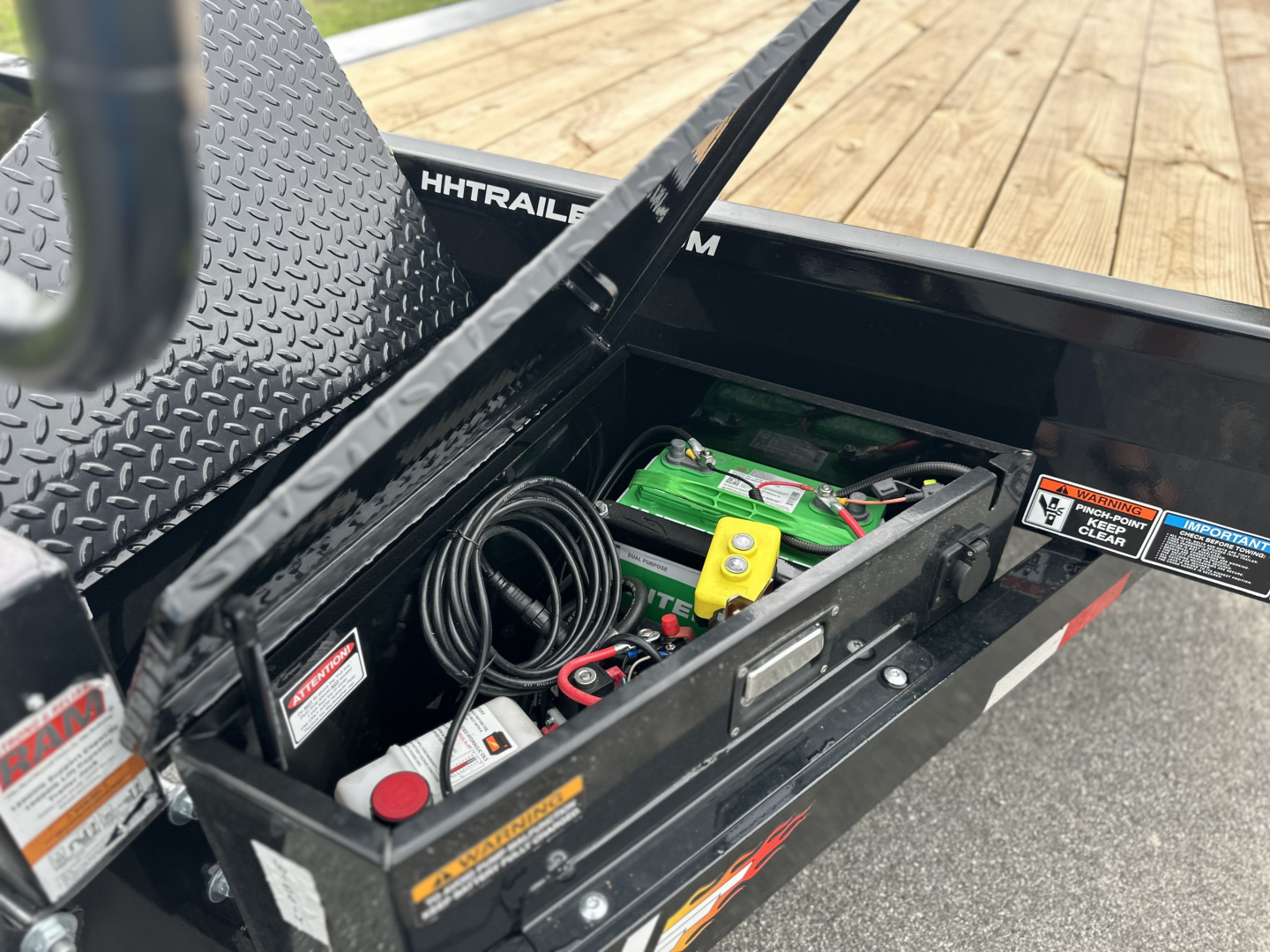 New 2026 H&H Trailers 8.5x24 Full Width 14K Power Tilt Speedloader for ...