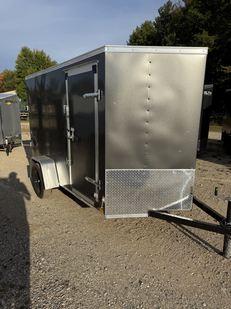 New 2026 Stealth Trailers 6X10 V NOSE W/RAMP DOOR Cargo / Enclosed ...