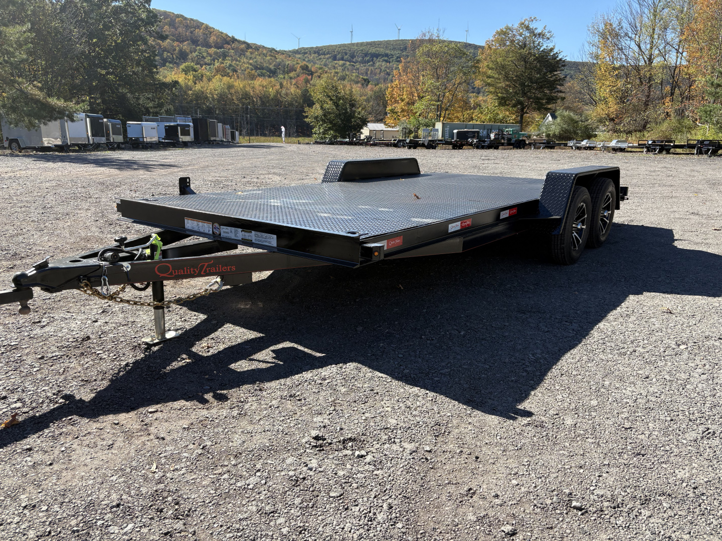 New 2026 QUALITY TRAILERS 82" x 18' (14' + 4' Dove Tail) General Duty ...