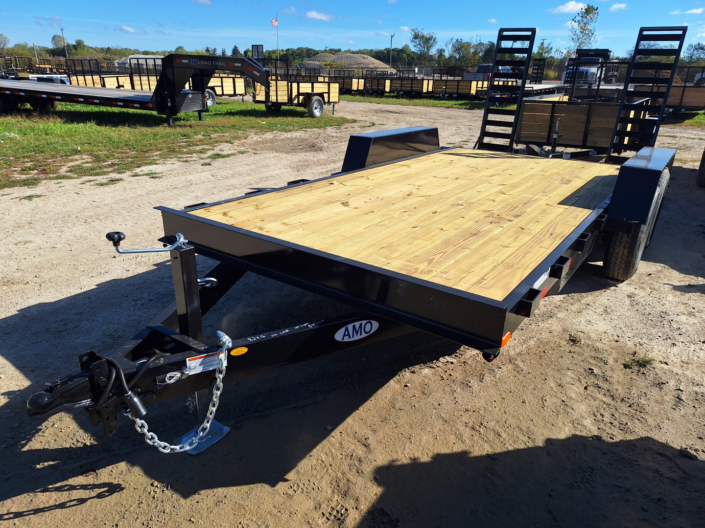 New 2026 AMO 82x16 14K Equipment Trailer for sale in New Boston, MI