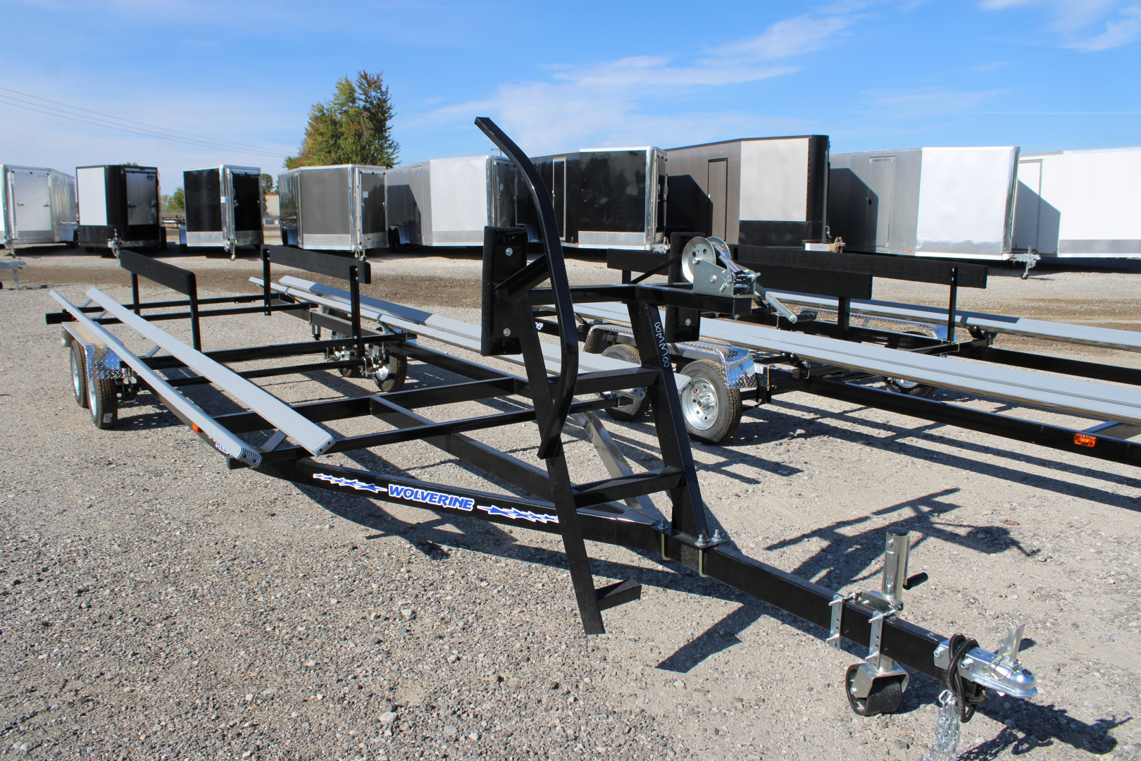 New 2026 Wolverine 24' TANDEM AXLE BUNK STYLE ALL STAR Boat Trailer