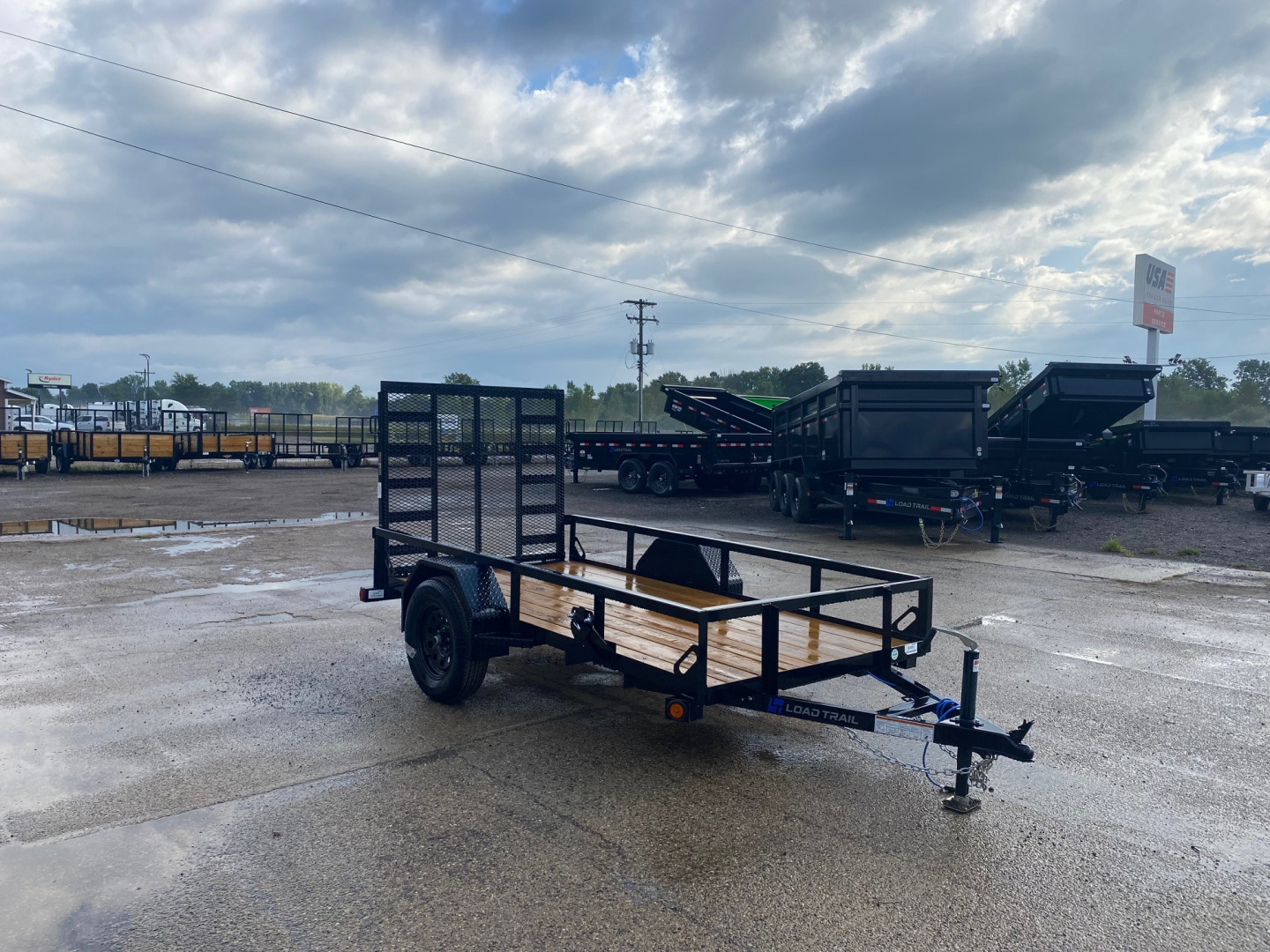 New 2026 Load Trail 5x10 Low Rail Side 3K Landscape Trailer for sale in ...