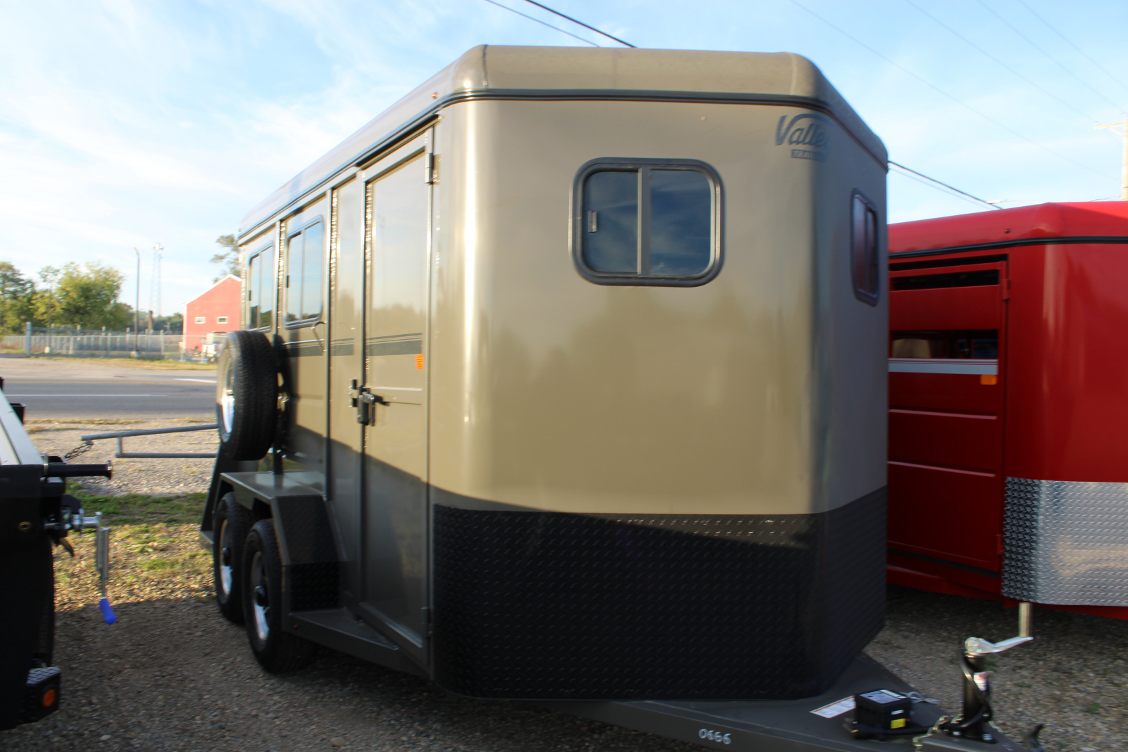 New 2026 Valley Trailers 2 HORSE Stock / Stock Combo Trailer