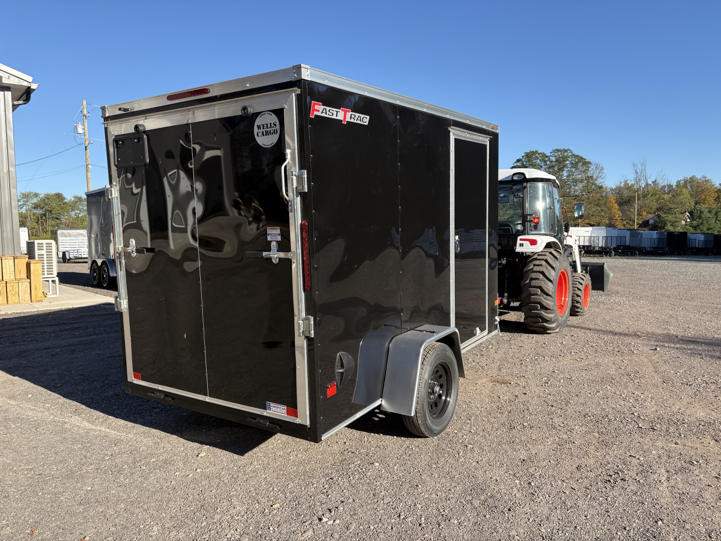 New 2026 WELLS CARGO 6x10 6'6" Interior Height Fasttrac Deluxe Cargo ...