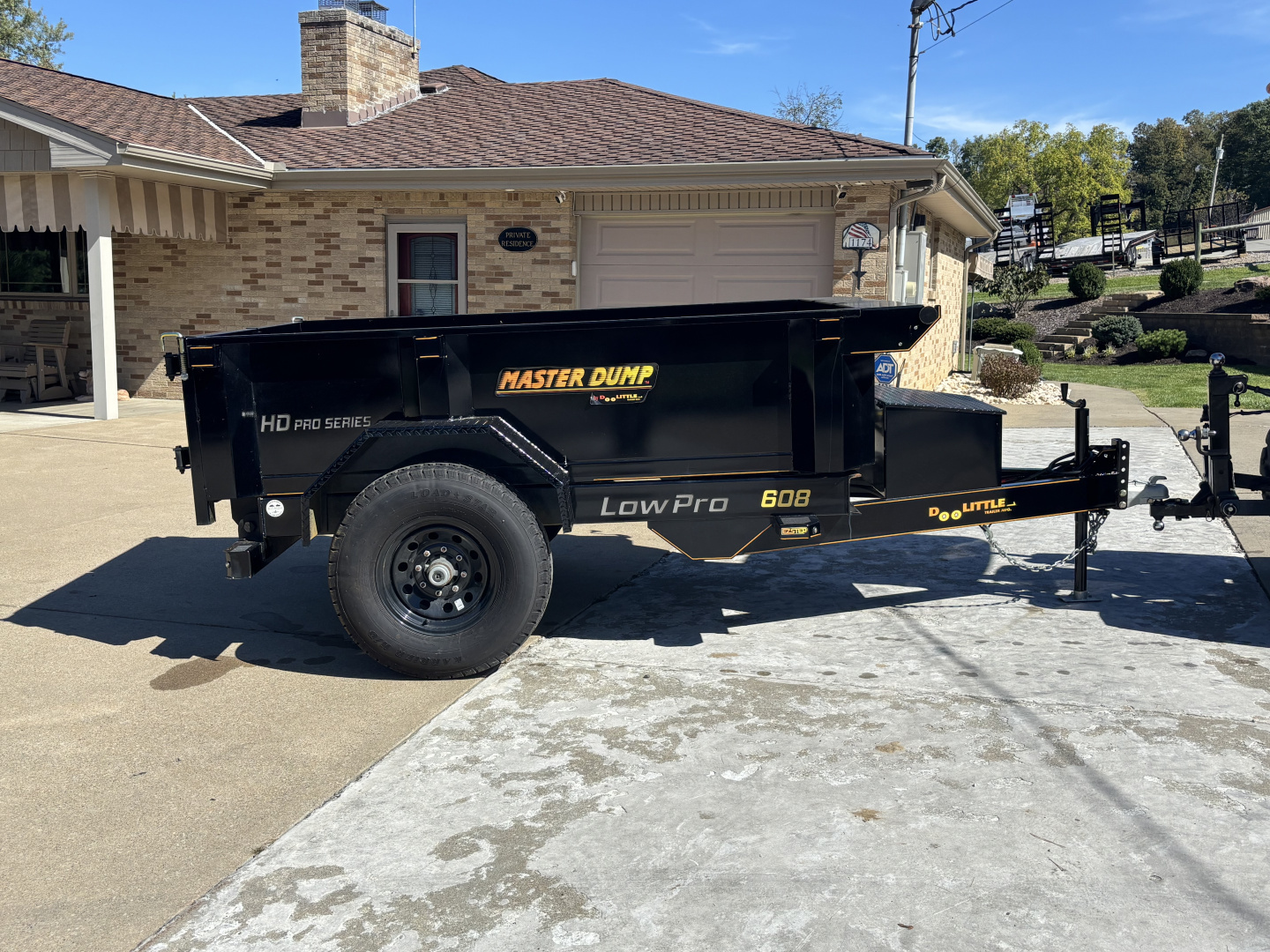New 2024 Doolittle Trailers 6'X8' Master Dump Trailer - 7000# GVWR for ...