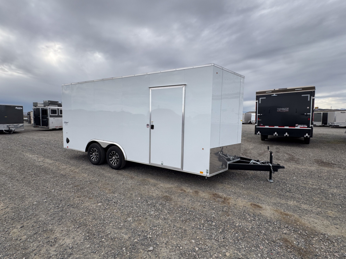 New 2026 Pace American 8.5x18 Outback DLX Cargo / Enclosed Trailer for ...