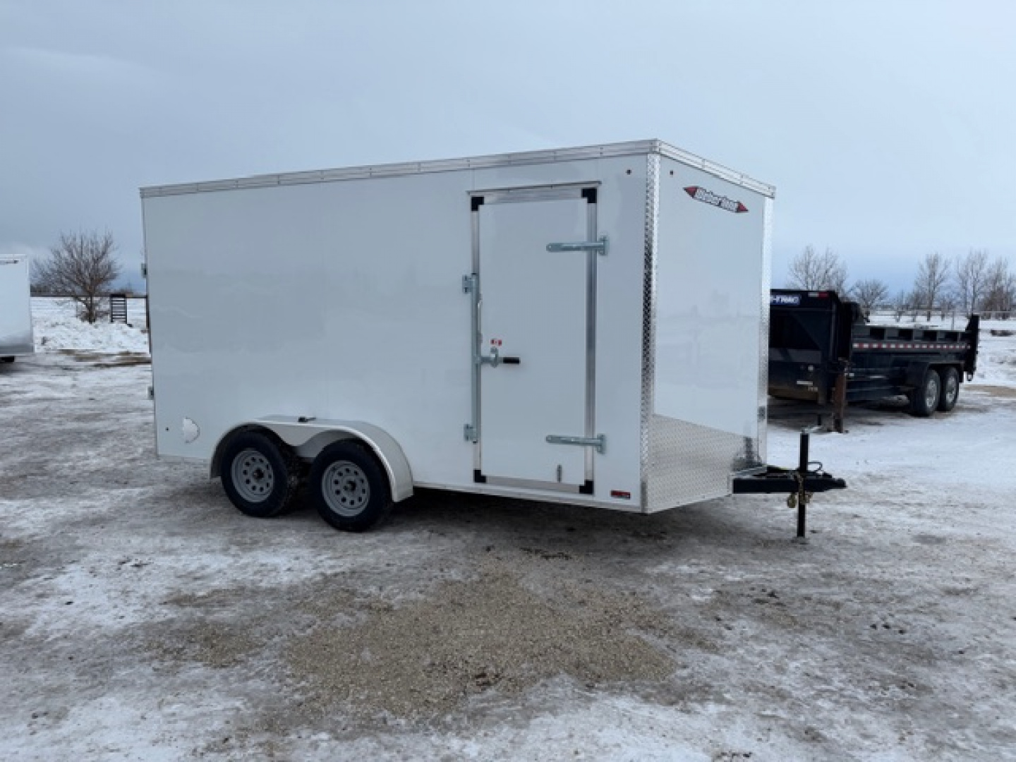 New 2026 Weberlane 7'x14ft Cargo / Enclosed Trailer 84" CEILING for ...