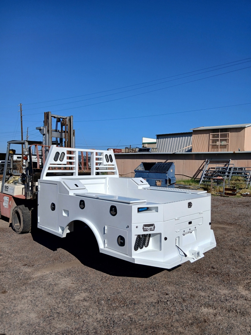 New 2025 Iron Ox 8 BOX SERVICE BED Truck Bed