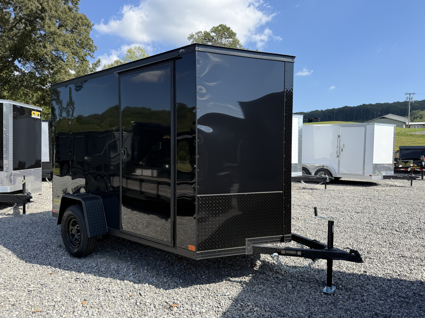 New 2025 Covered Wagon Trailers 6X10 SA B/O Cargo / Enclosed Trailer ...