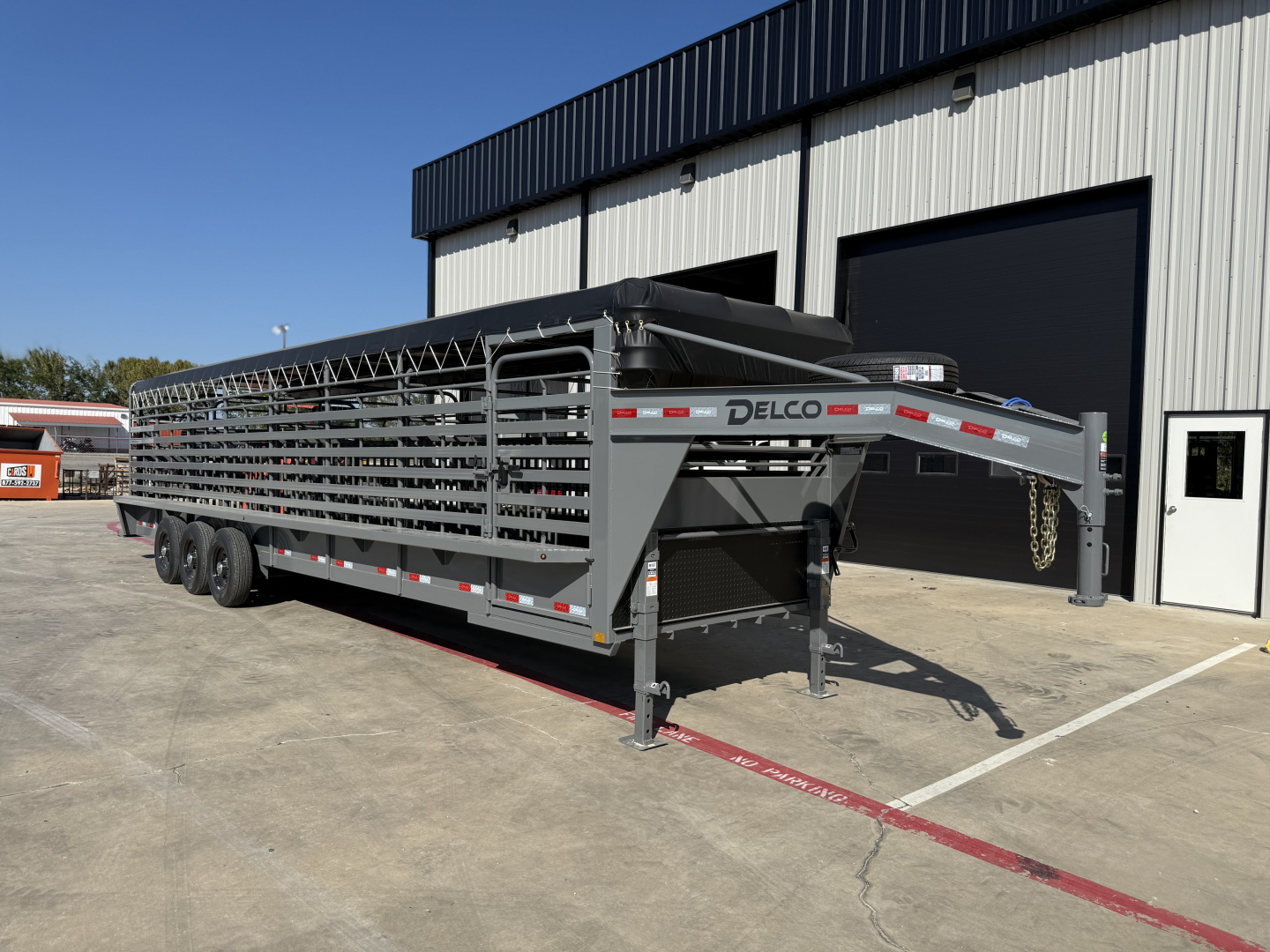 New 2026 Delco Trailers B832 Stock / Stock Combo Trailer 42125 for sale ...