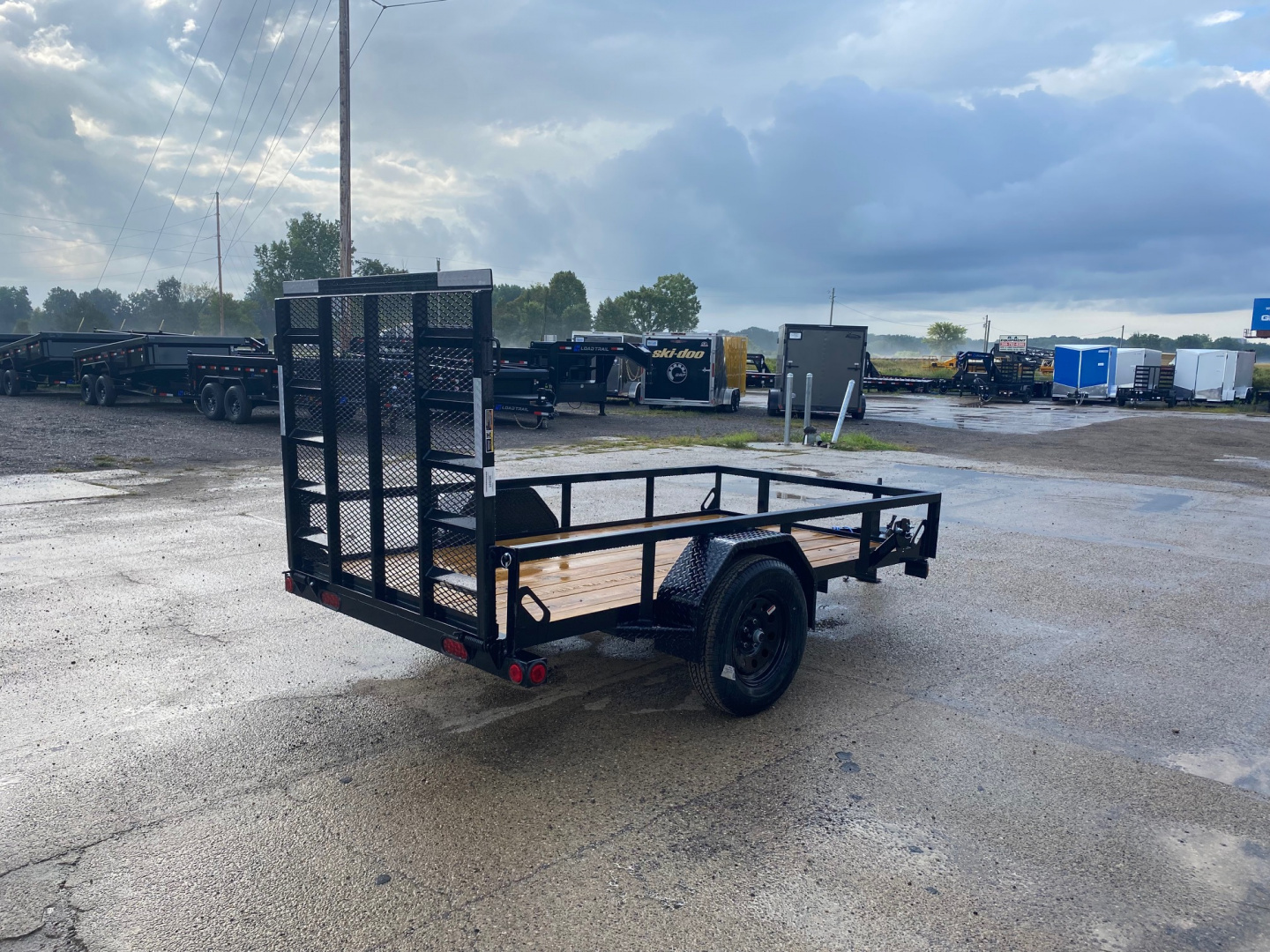 New 2026 Load Trail 5x10 Low Rail Side 3K Landscape Trailer for sale in ...