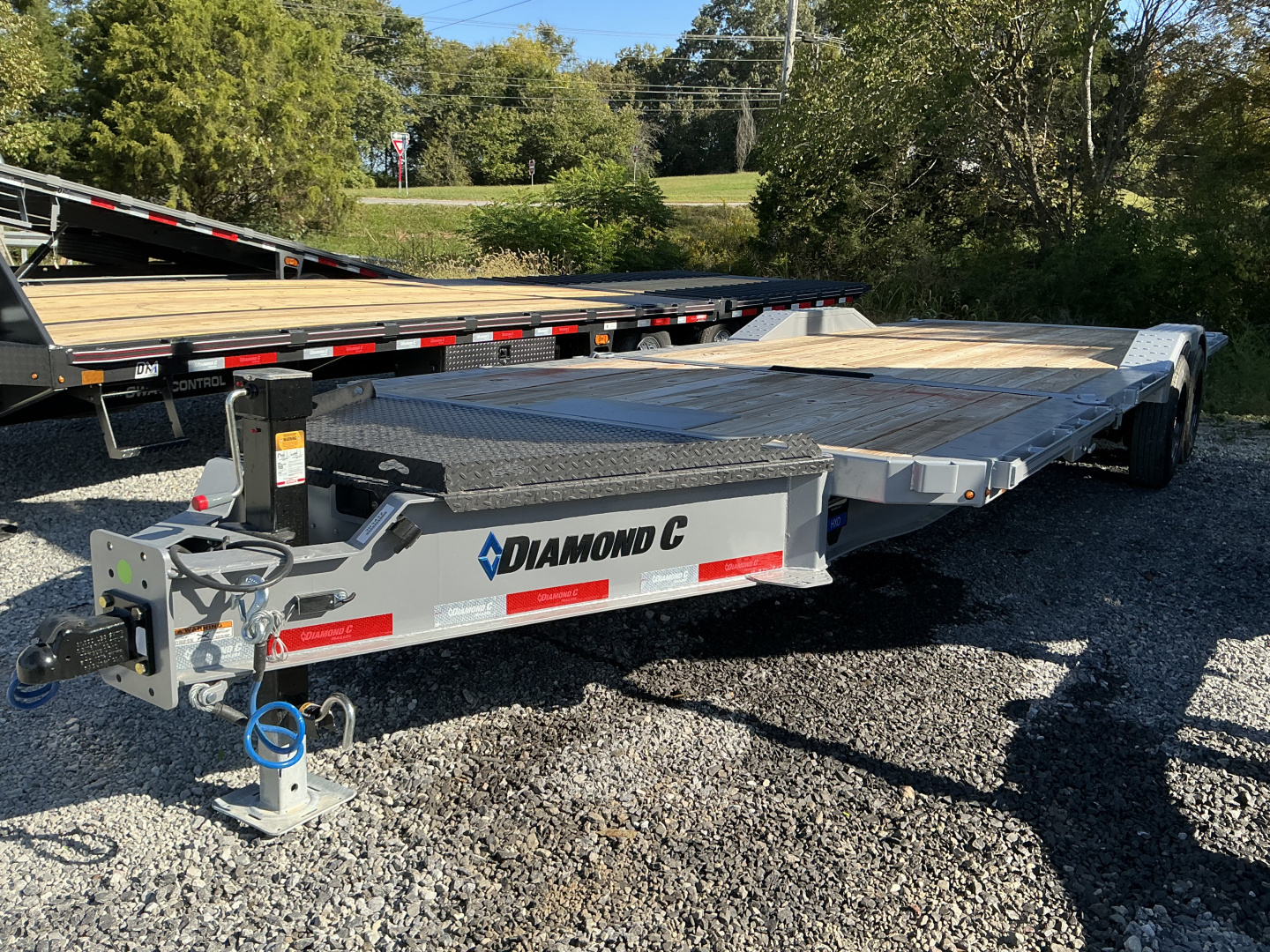 New 2025 Diamond C HXD 208 102”x24’DRIVE OVER FENDER TILT TRAILER WINCH ...