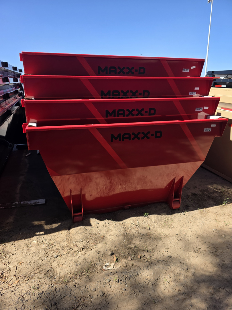 New 2026 MAXX-D 14' w/ 4ft walls 13 Yrd Roll Off Bin Dump Bin