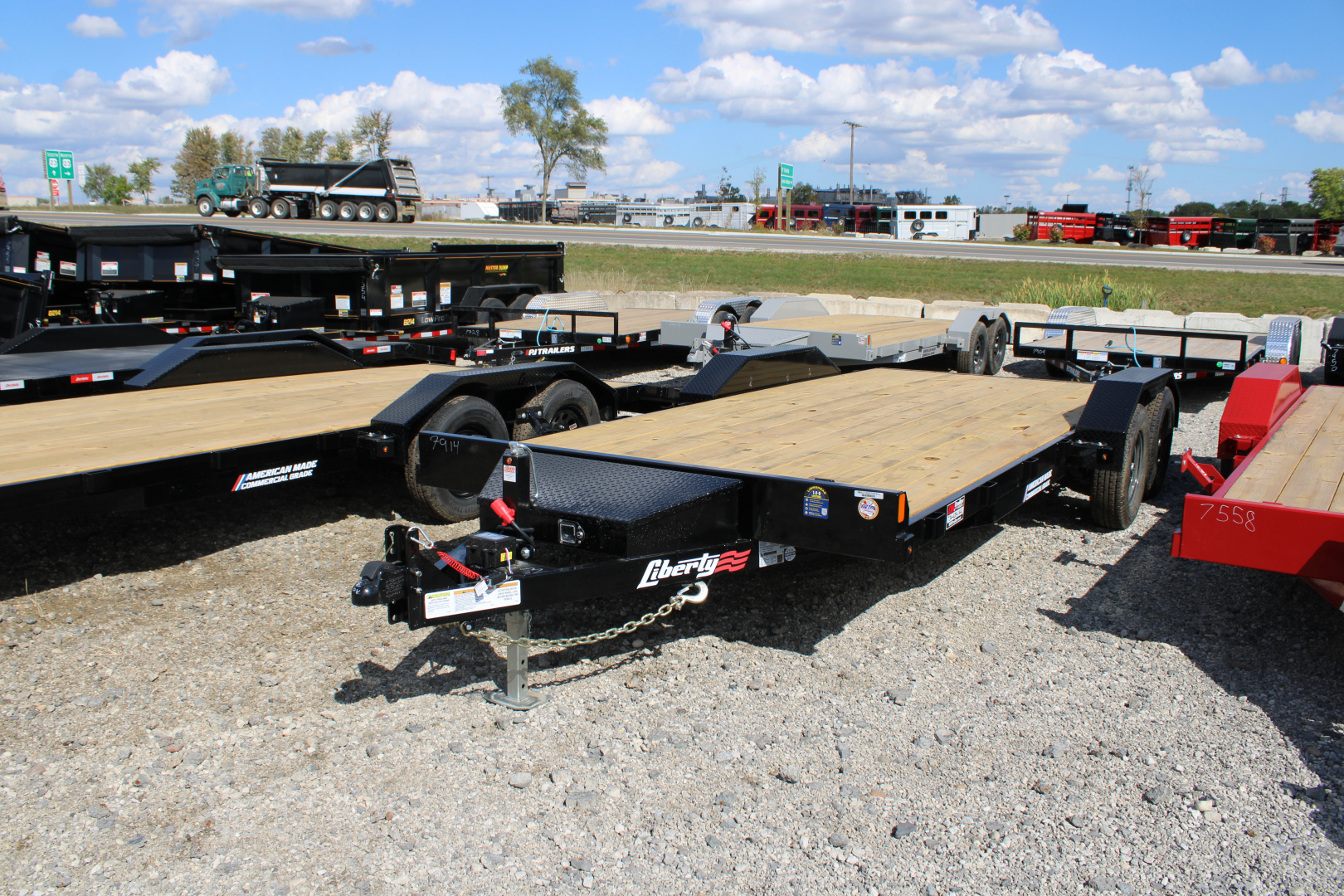 New 2026 Liberty 18' 7K GVWR Car Hauler