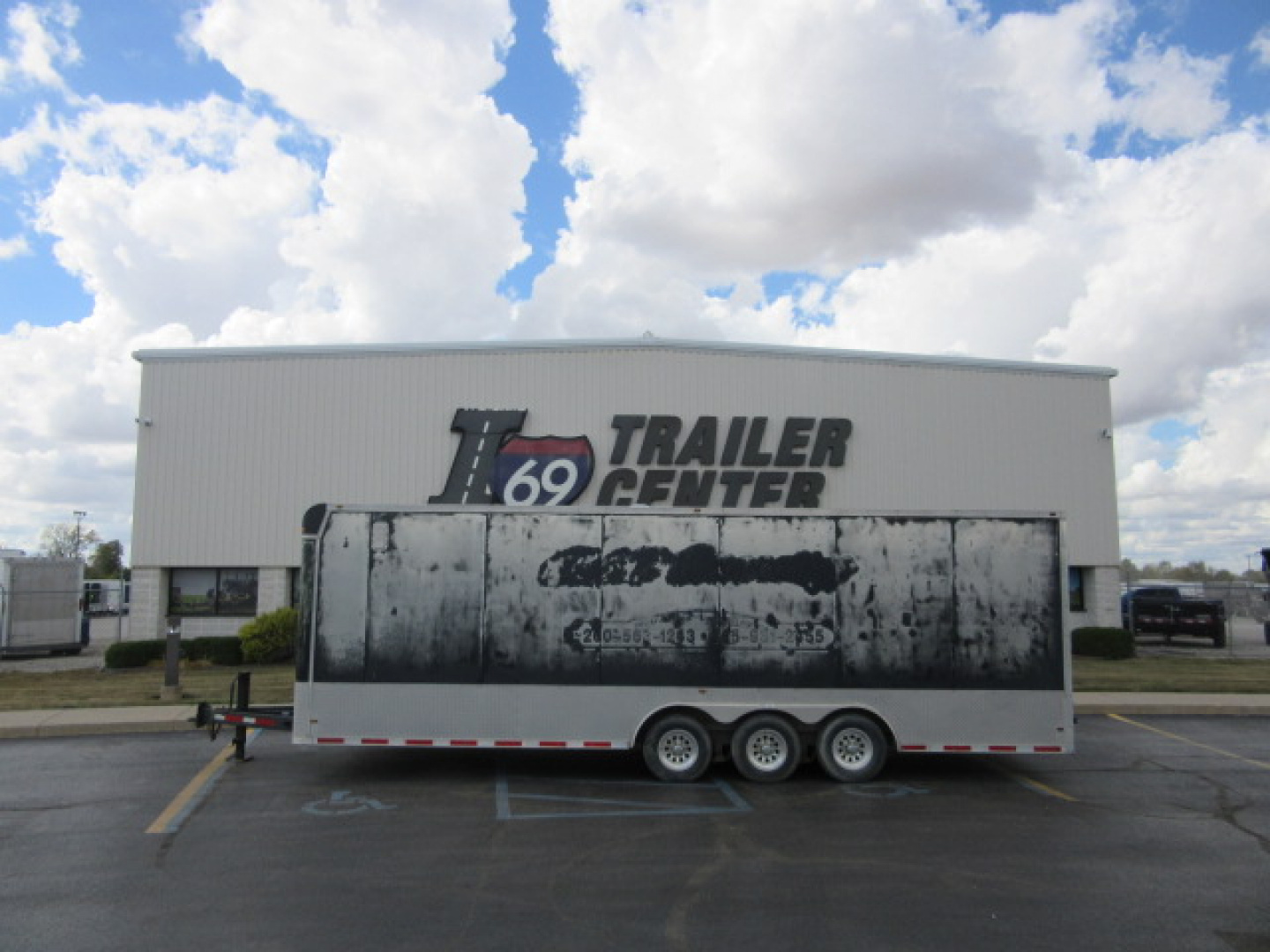Used 2007 Cargo Express 8.5x26 Car / Racing Trailer / 12-inch ...