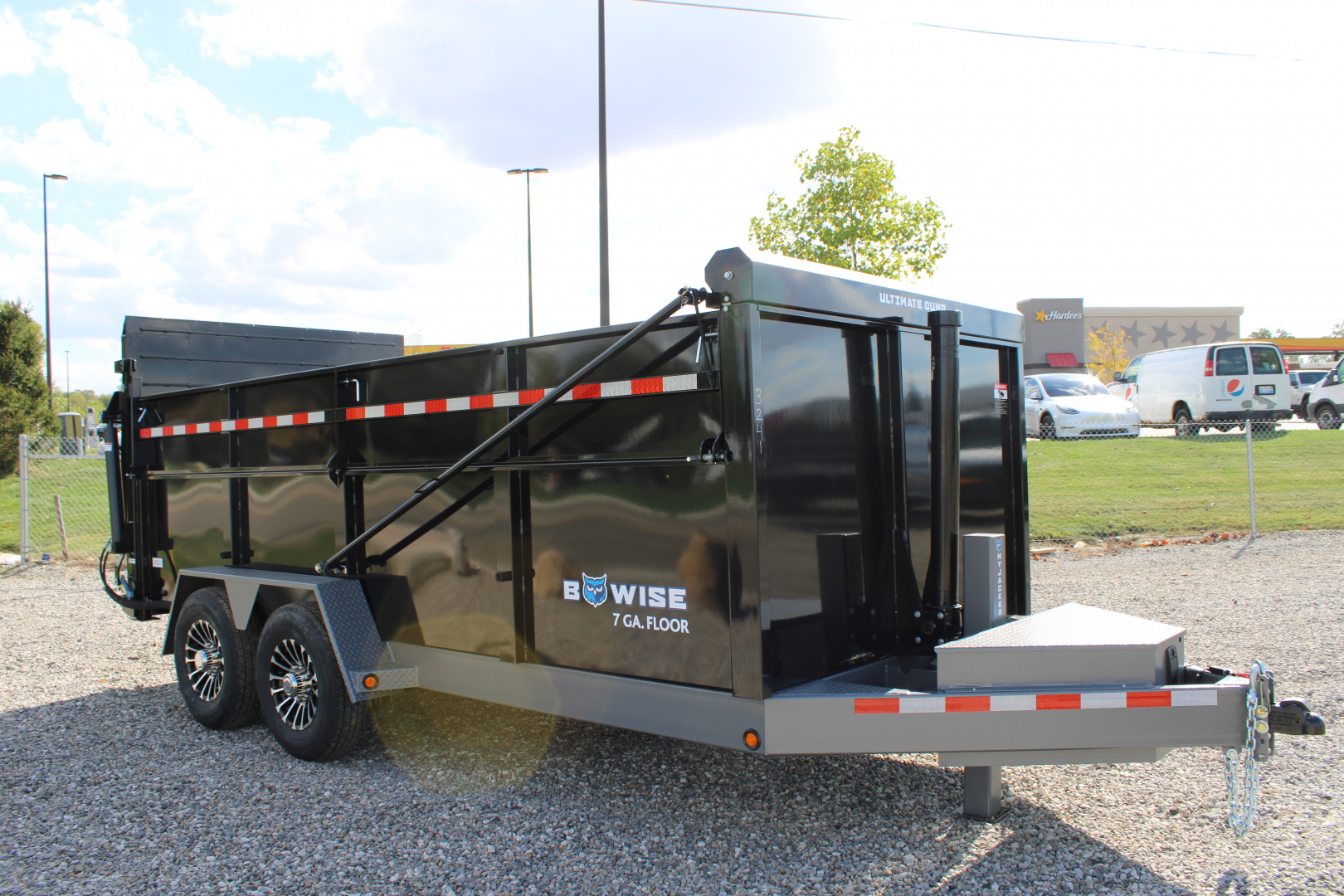 New 2026 BWISE 16' 15K GVWR ULTIMATE Dump Trailer