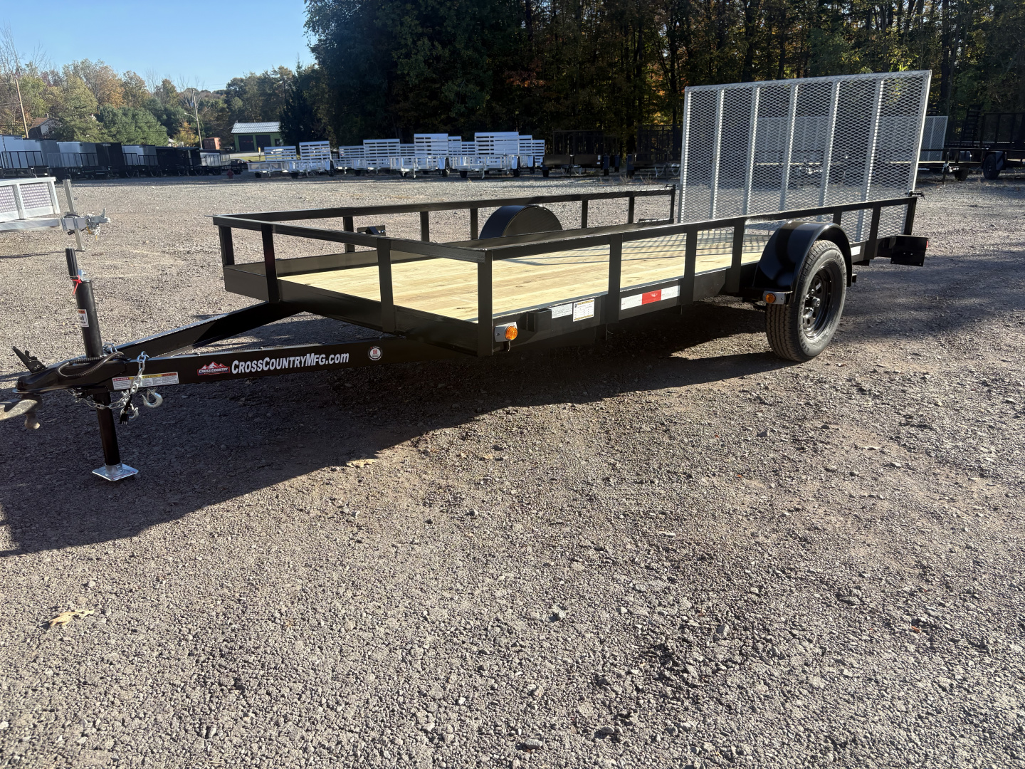 New 2026 Cross Country Manufacturing 6.5x14 Utility Trailer for sale in ...