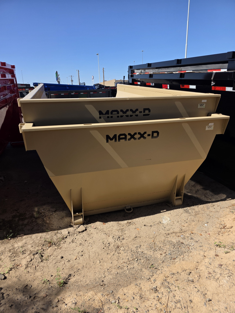New 2026 MAXX-D 14' w/ 4ft walls 13 Yrd Roll Off Bin Dump Bin